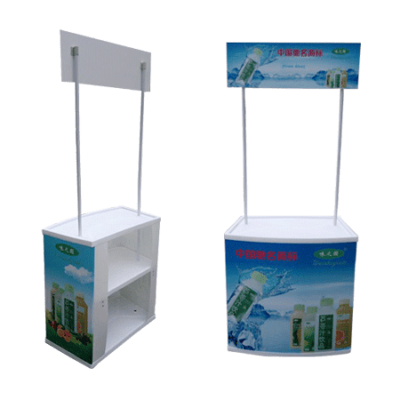 Portable Trade show counter, Promotional Display table