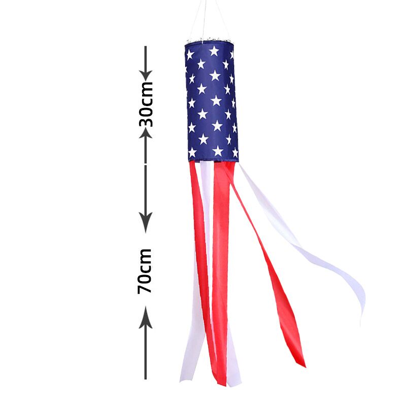 American Flag Windsock - Cusdisplay